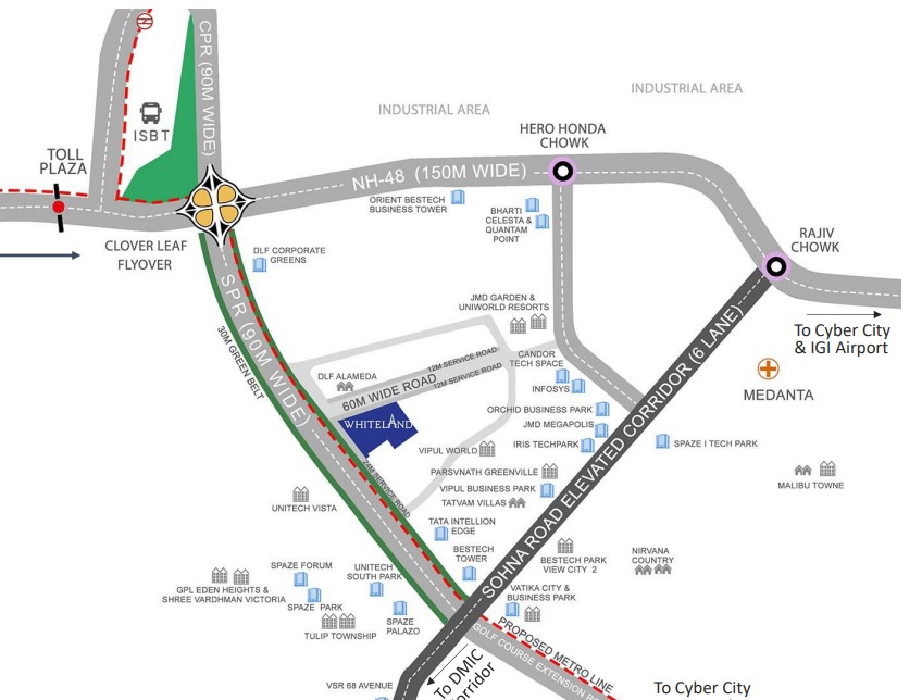 Whiteland Urban Cubes 71 | Whiteland SCO Project Sector 71 | Commercial Project Gurgaon - Price ...